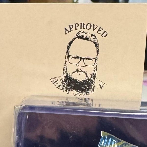 Customized Self-inking Portrait Stamp From Photo - 5 Ink Color - Ink ...