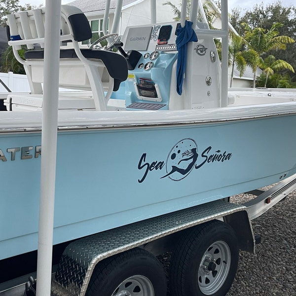 Custom Boat Decals - Etsy