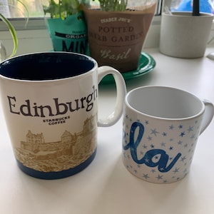Personalised Children's Mug, Kids Cup With Name, Little Star Mug, Gift ...