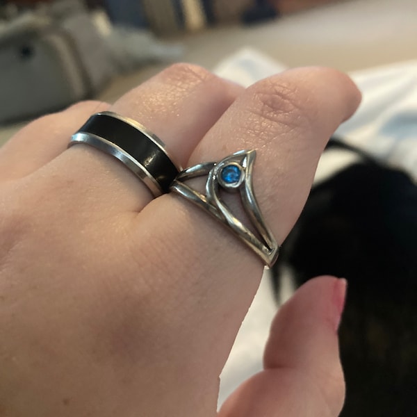 Sage Ring,game Ring,sage and Jett Gamer Jewelry,silver Plated Ring ...
