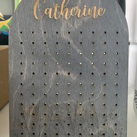 SVG Wildflower Arch Earring Display Stand Laser Cut File for Glowforge ...