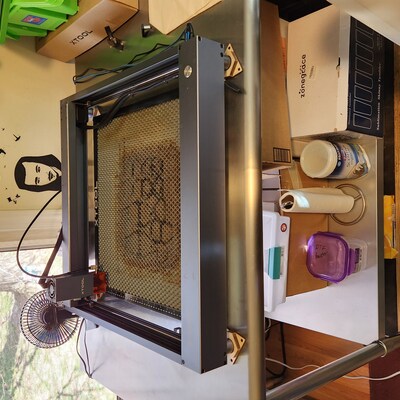 Xtool D1 Honeycomb Riser & Alignment Feet Universal Set Lightburn SVG ...