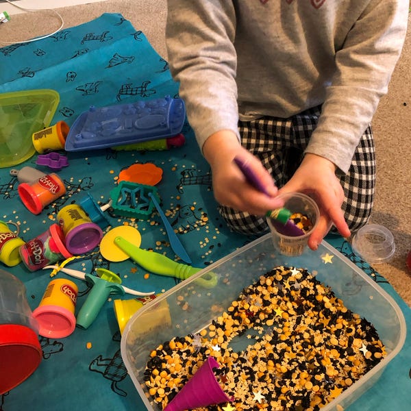 Ocean Crumble Sensory Play Base| Under the Sea Themed Sensory Play ...