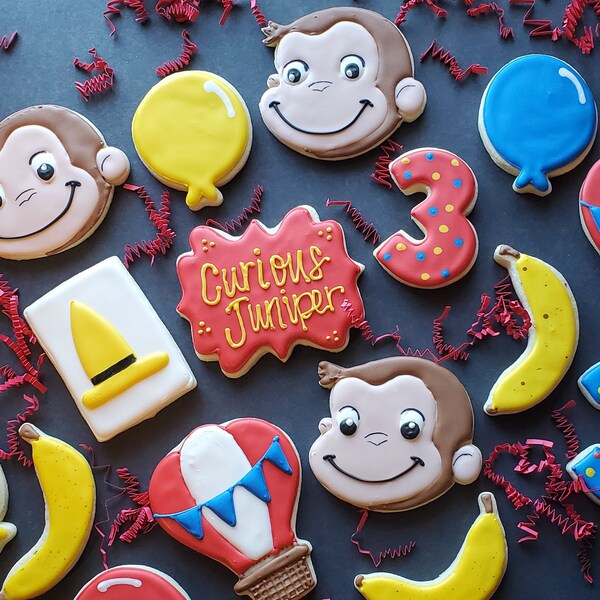 Curious George Cookie Cutter - Etsy