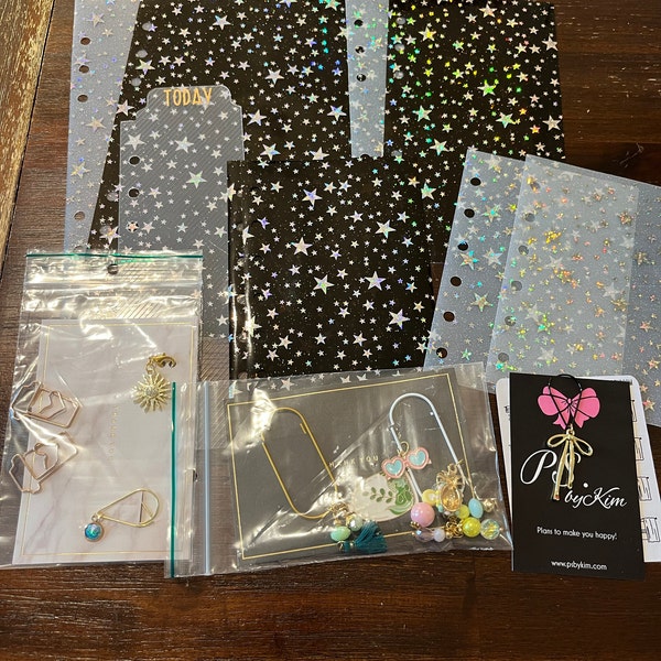 Mini Happy Planner Pouch, Skinny Mini, Clear Sticker Storage, Storage ...