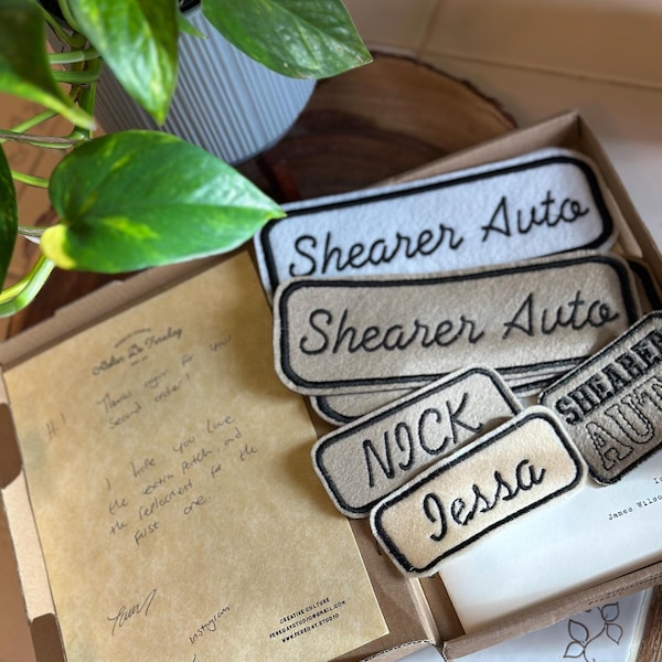 Custom Vintage Style Patch — Bespoke Badge — USA Workwear Mechanic ...