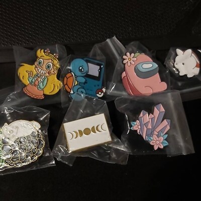 Among US Pins Enamel Pin Enamel Pin Set Pins Laple Pin Hard - Etsy ...
