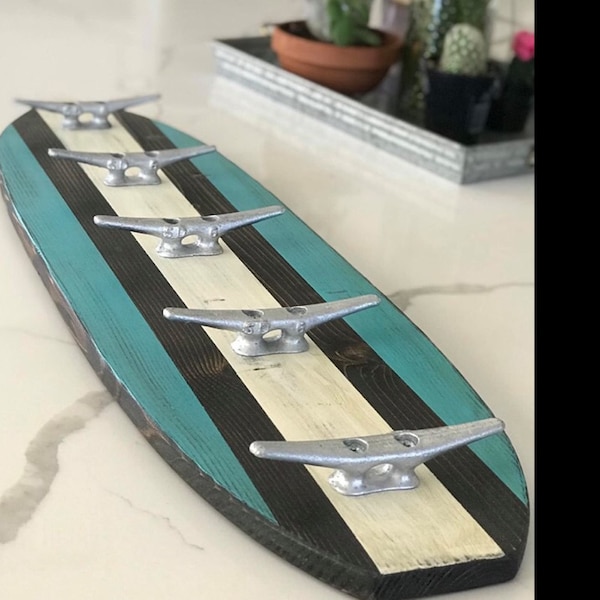 Surfboard Coat Rack/towel Rack - Etsy