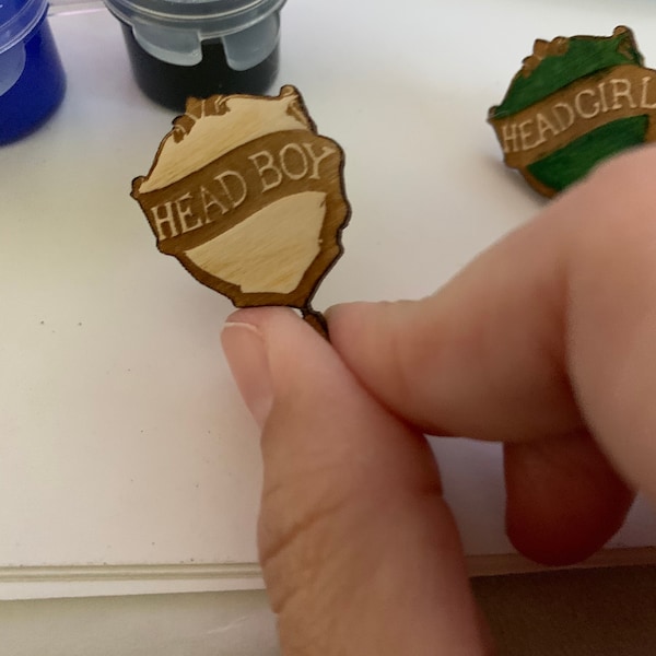 Personalized Custom Wooden Laser Engrave Lapel Pins Custom Pin Hero ...