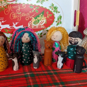 Wood Peg Jumbo Man People, Natural Peg Toy, Unfinished Peg Person ...