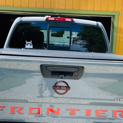 Premium Decal for 2022-2024 Nissan Frontier Front Grille and Tailgate W ...