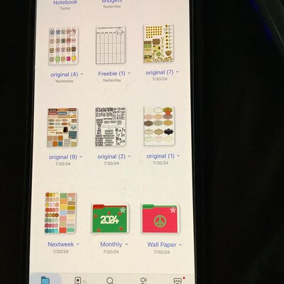 Mini Calendars Sticky Notes - Etsy