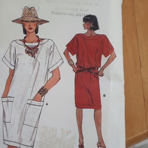 Vogue 7307 Sewing Pattern Misses' Jacket and Dress Size | Etsy