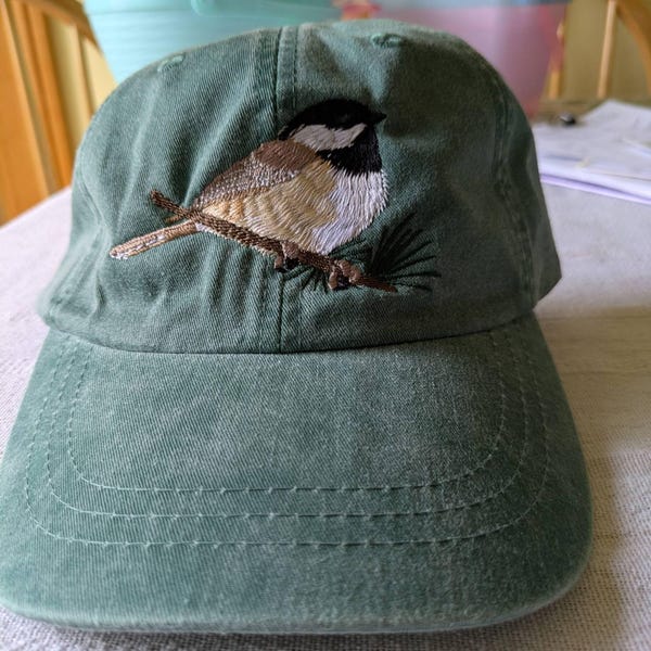 Broad Tailed Hummingbird Embroidered Baseball Cap, Low Profile Dad Hat ...