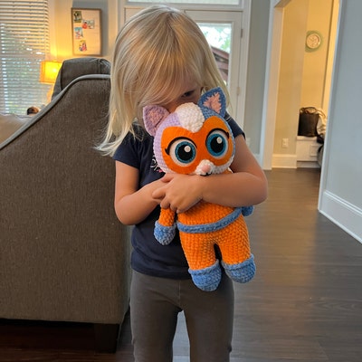 Super Kitty Mr. Greenie Plush Toy Small - Etsy