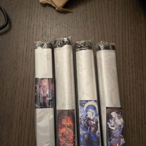 Anime Scroll Painting Baldur's Gate 3 Gale Wall Art Hanging Tarot ...