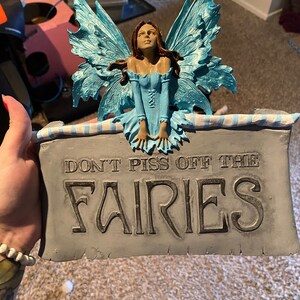 Beware of Trolls Sign for Fairy Gardens - Etsy