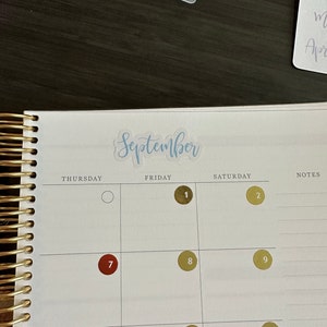 Custom Label Planner Stickers Custom Sticker Sheet 24 - Etsy