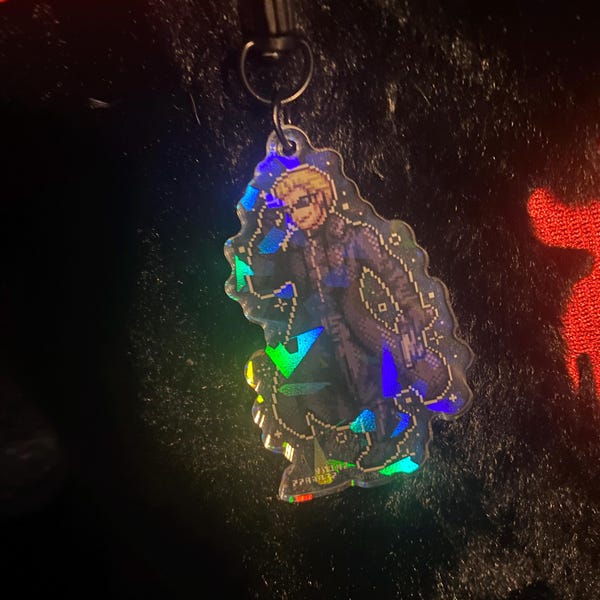Legend of Zelda Acrylic Charms Pixel Art double Sided Cracked ...