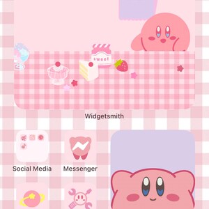 Cute Kirby's Dream Bffet Digital Planner Goodnotes Templates Digital ...