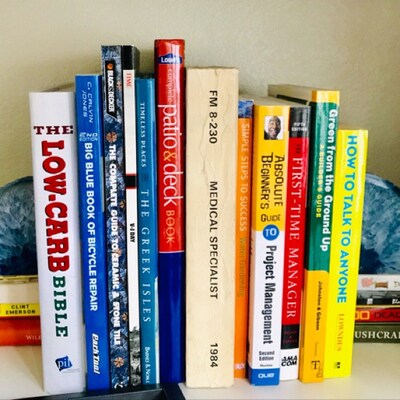 Blue Agate Bookends Geode Book Ends - Etsy