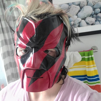 Leather Mask Replica Halloween - Etsy