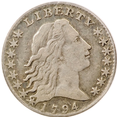1794 Flowing Hair Early Half Dollar Silver Plated Coin Circulated - Etsy