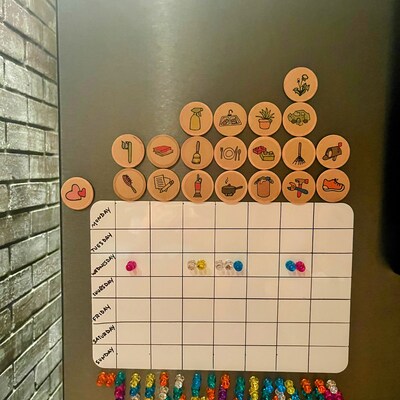 Printable Boy Chore Chart - Etsy