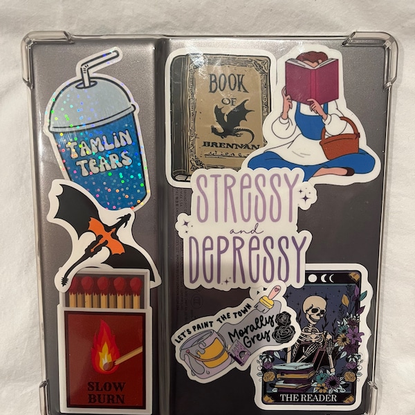 Belle Reading Book Sticker, Booktok, Bookstagram, Romance Reader ...