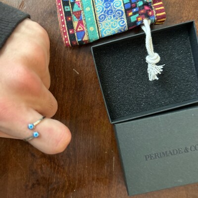 PERIMADE Sunflower Photo Projection Ring Personalized Picture Inside ...