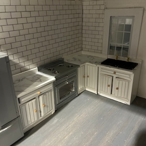 Miniature 1:12 Subway Tile Printable 3 X 6 Subway Tiles on 8.5 X 11 ...