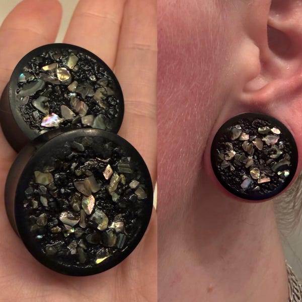 Ruby Gauge Plug Earrings, 10mm-65mm - Priced per Plug - Unique Custom ...