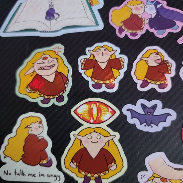 Chibi Feanorians • the Silmarillion • Gloss Vinyl Stickers - Etsy