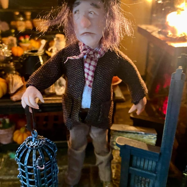 Christine Hand Sculpted 12th Scale Character by Kastlekelm Miniatures ...