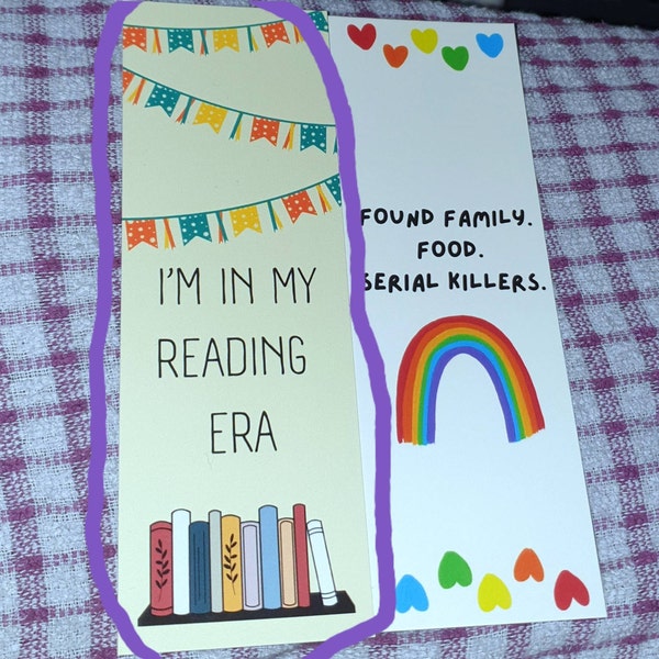 What Victoria Read - Found Family. Food. Serial Killers Bookmark ...