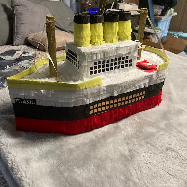 Ship Pinata. Party Decorations. (stick Not Included) - Etsy