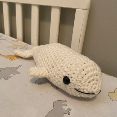 PATTERN: Bianca the Beluga Whale Pattern Amigurumi Beluga Pattern ...