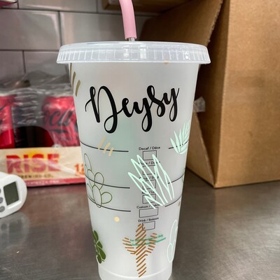 Starbucks Cold Cup With Straw Cactus Starbucks Cold Cup or Hot Cup ...