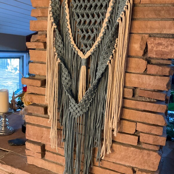 PDF Photo Tutorial: Easy Macrame Leaf, Beginner Macrame Pattern Pdf ...