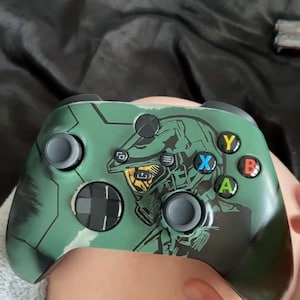 Custom Painted Halo Themed Controller Master Chief for Xbox - Etsy