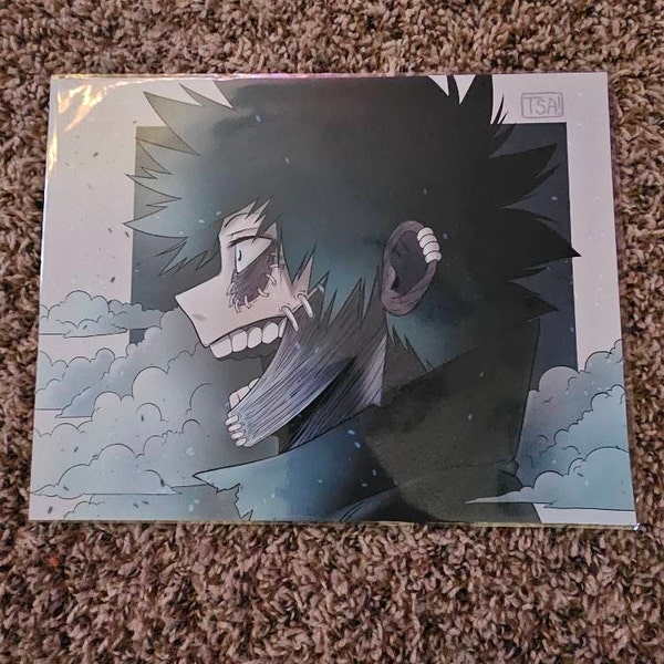 Kurogiri Shirakumo Coming Undone Print - Etsy