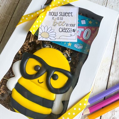 Bumble Bee Royal Icing Transfers Make Your Own Digital - Etsy