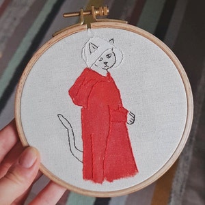 PDF Alien Cat Embroidery Pattern Cat Embroidery Pattern - Etsy