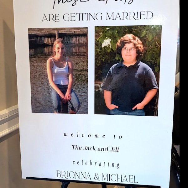 These Kids Are Getting Married Sign, the Night Before Welcome Sign ...