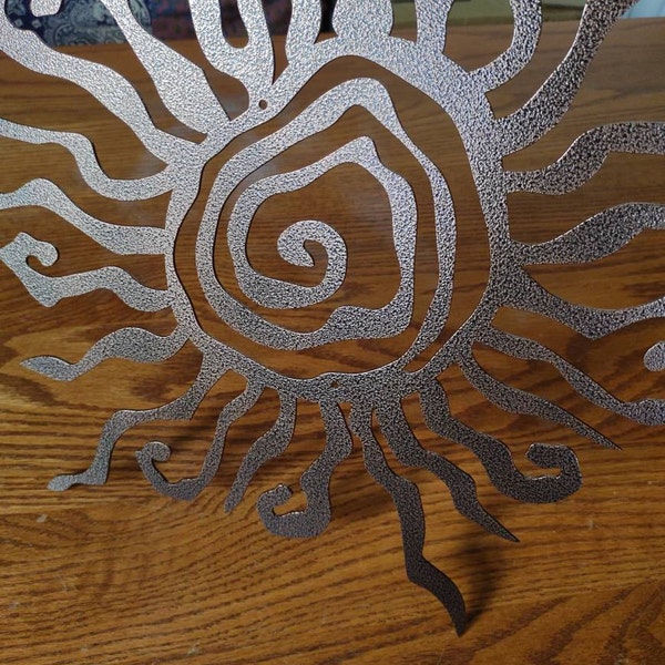 Hippie Fun Wacky Sun | THE ORIGINAL | Unique Metal Sun | Garden Decor ...