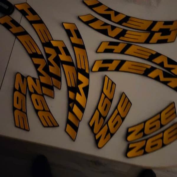 Chevrolet Racing Sticker Tire Lettering Raised Stickers Vinly Permanent ...