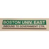 Official Painted Wood Entering Boston Sign Handmade - Etsy