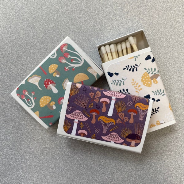Decorative Matchboxes, Gift Set, Cute Matches, Party Favors - Etsy