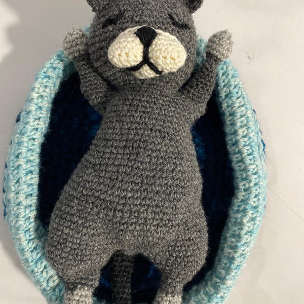 Cat Crochet Pattern, Cat Amigurumi Pattern, Crochet Sleeping Cat ...