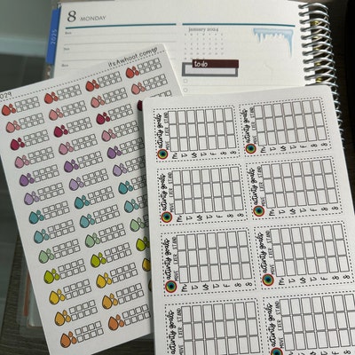 January Habit Tracker Coloring Sheet Printable, Month Habit Tracker ...